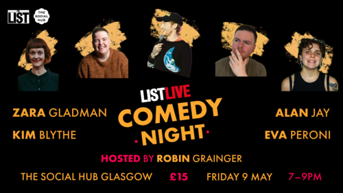 ListLive Comedy Night - Buy tickets