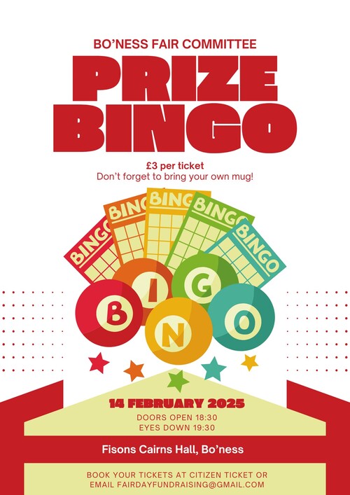 Prize Bingo - Buy tickets