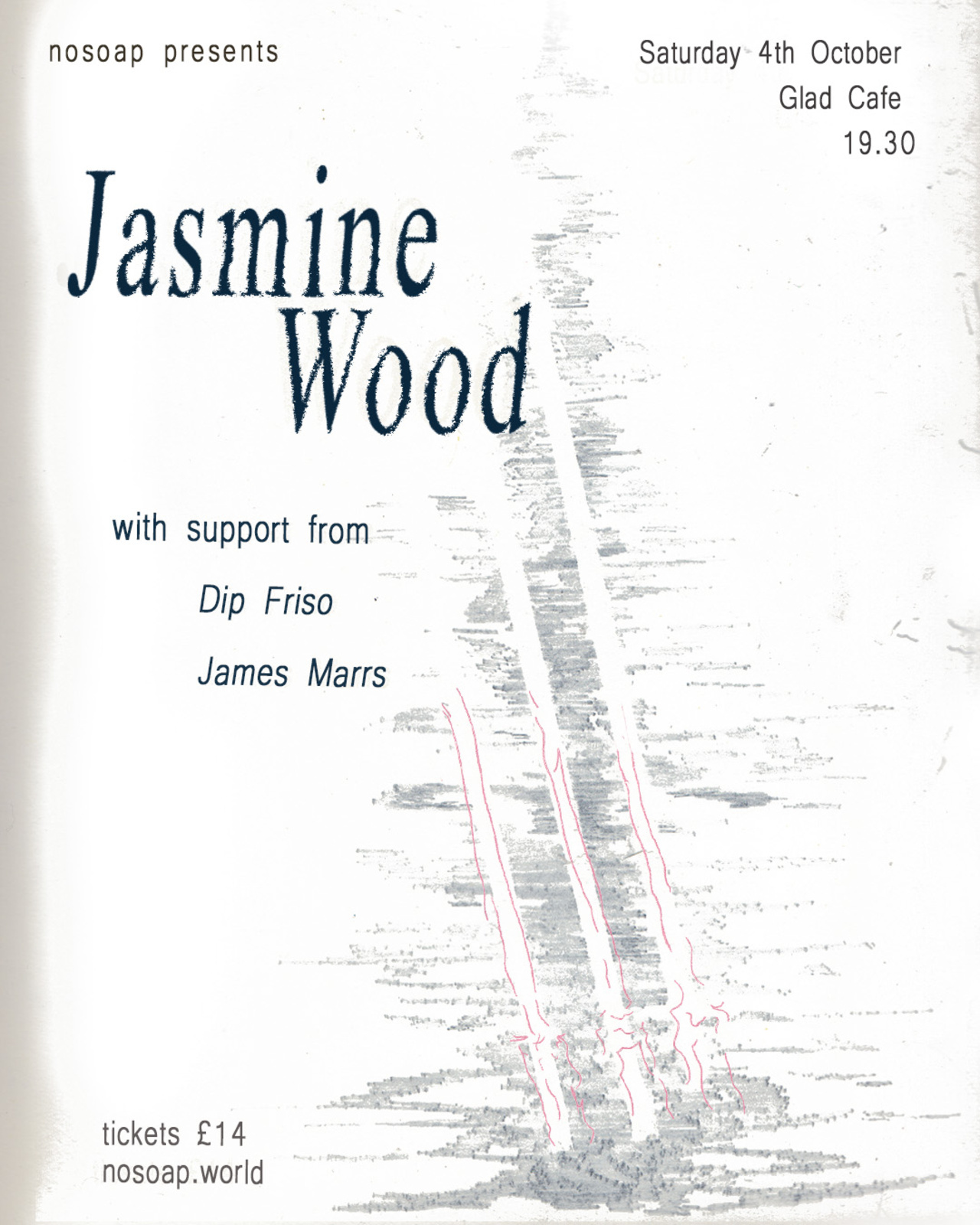 Jasmine Wood with Dip Friso & James Marrs - Buy tickets