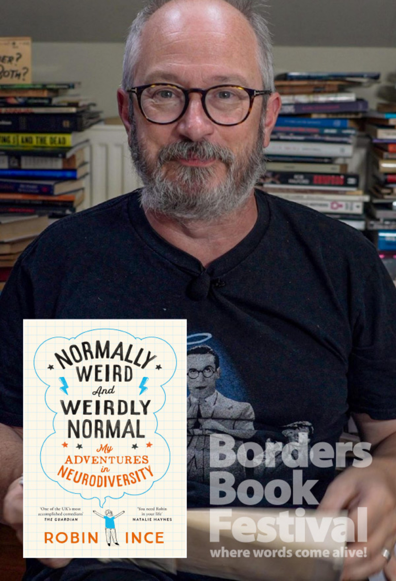 Robin Ince: Normally Weird, and Weirdly Normal - Buy tickets