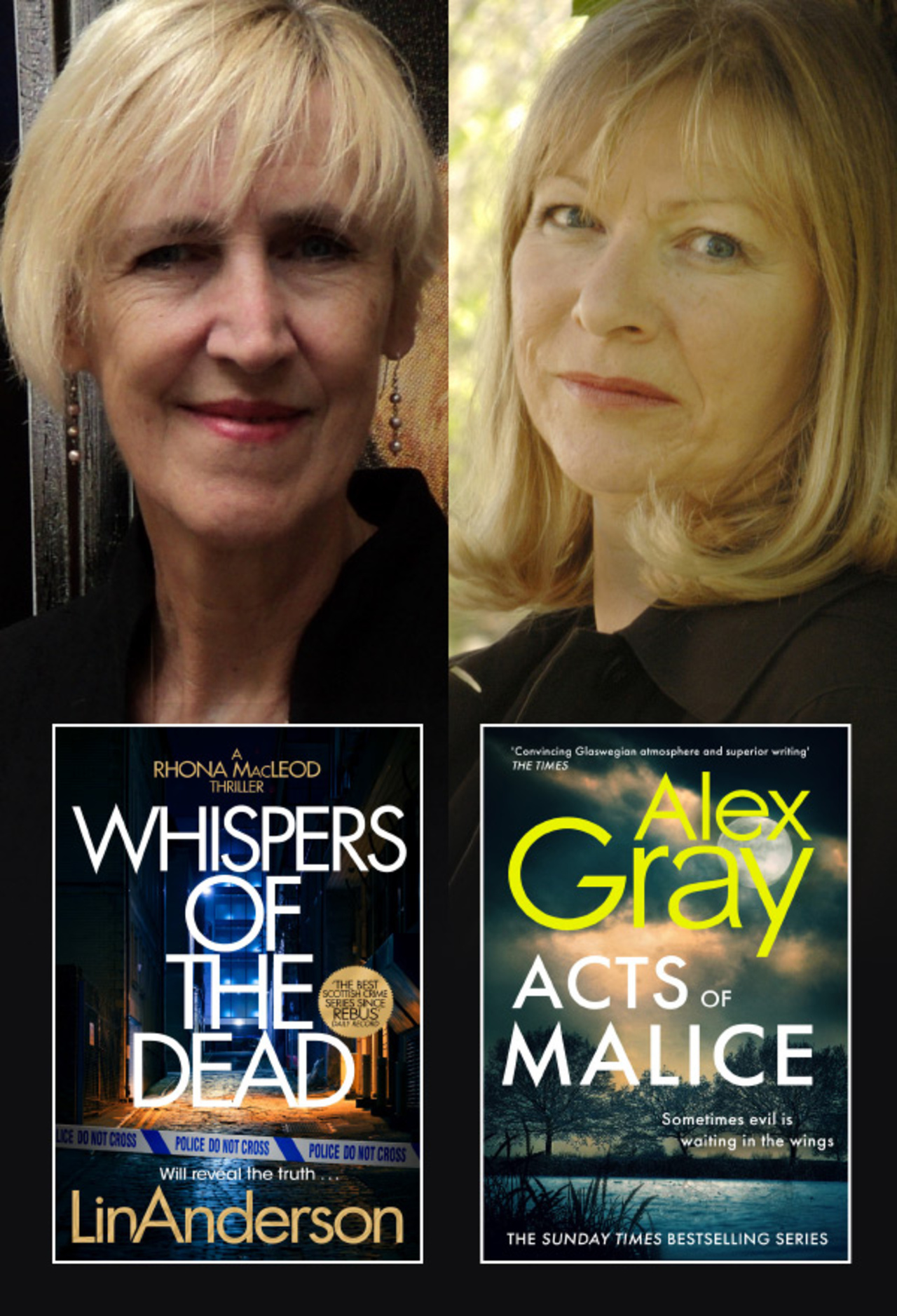 Lin Anderson & Alex Gray - Buy tickets