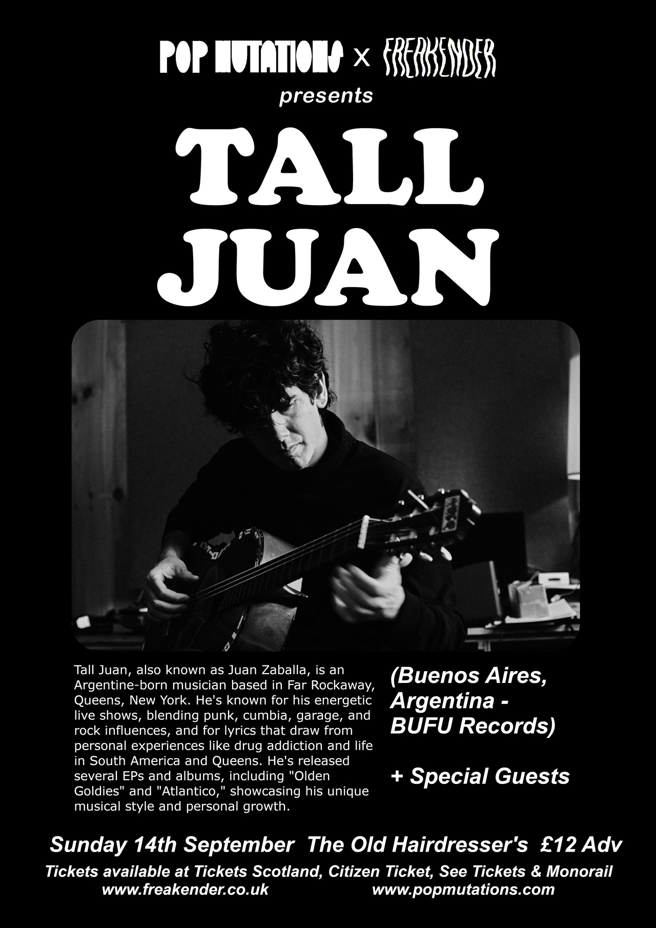 Tall Juan - Buy tickets