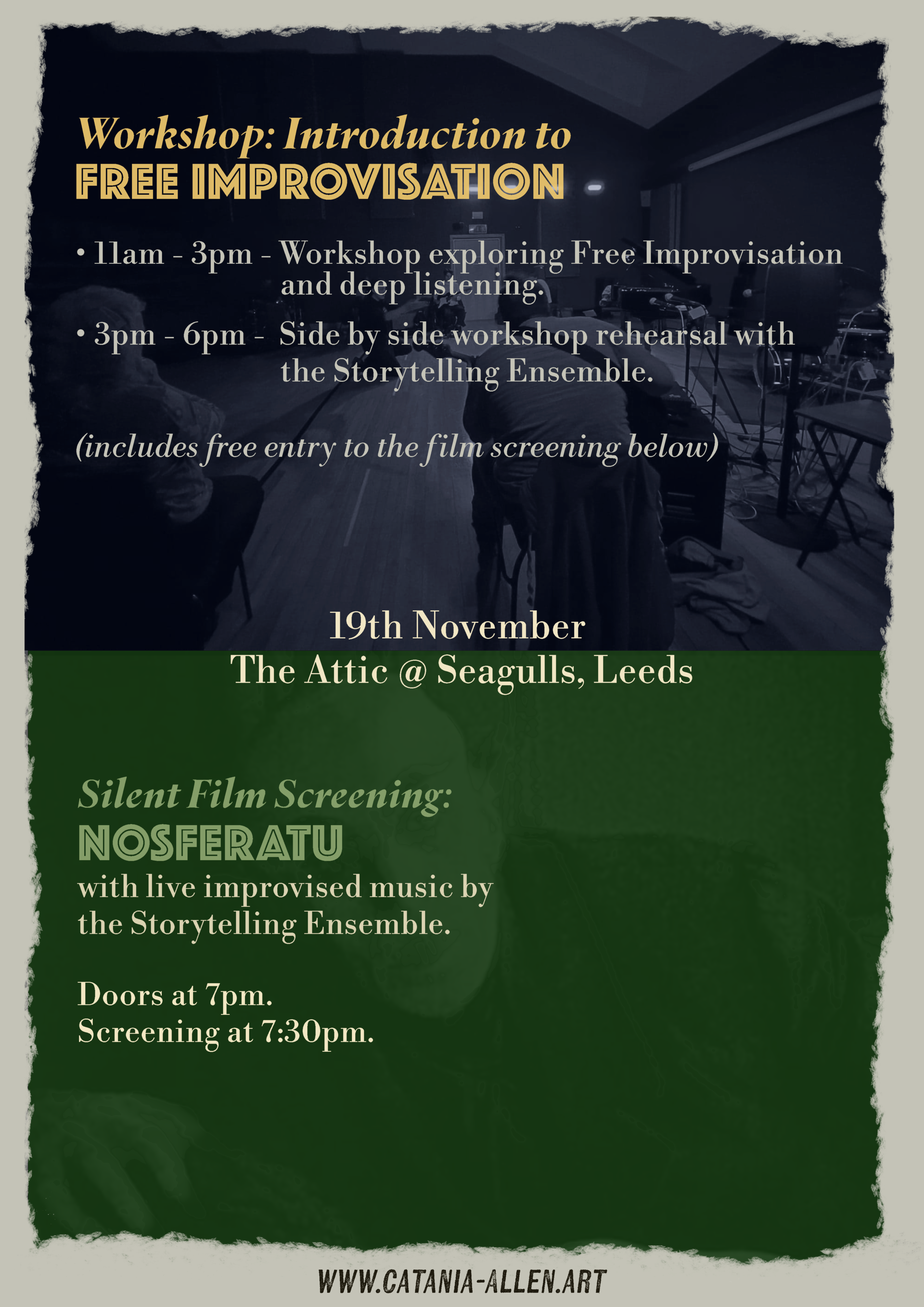Workshop: Free Improvisation - Buy tickets